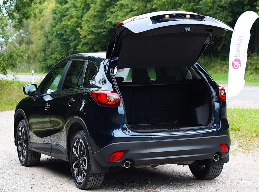 Blue Mazda CX-5 2015 in Kretinga, with an engine capacity of 2.19 L and mileage of 191 thousand km for 8599 €, photo 16 on AUTOMOTO.COM.LV