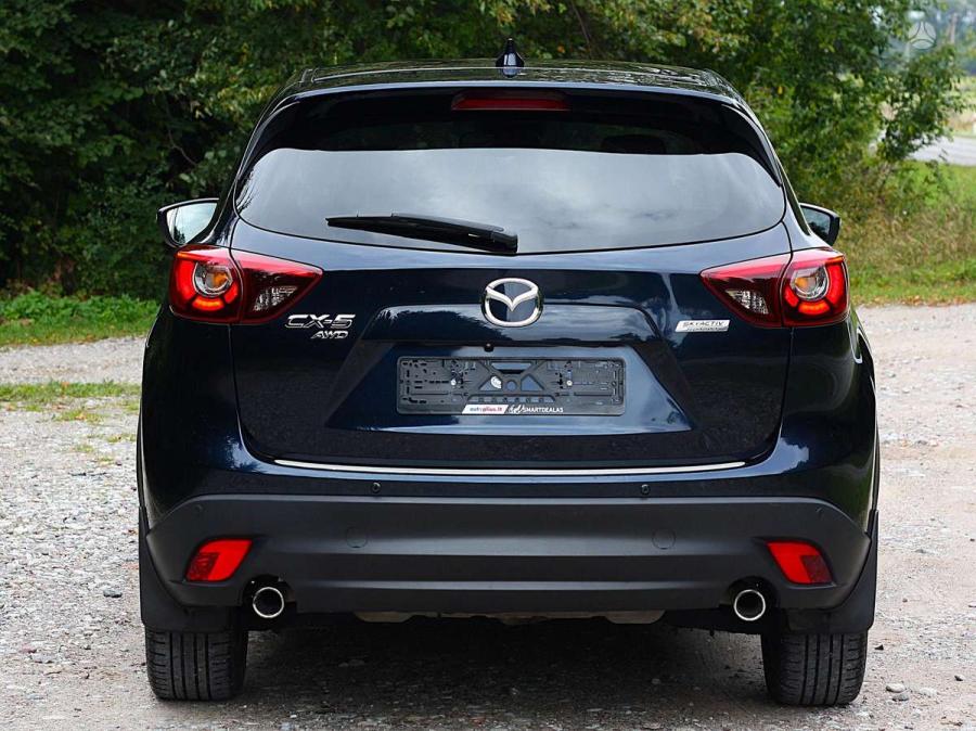 Blue Mazda CX-5 2015 in Kretinga, with an engine capacity of 2.19 L and mileage of 191 thousand km for 8599 €, photo 18 on AUTOMOTO.COM.LV