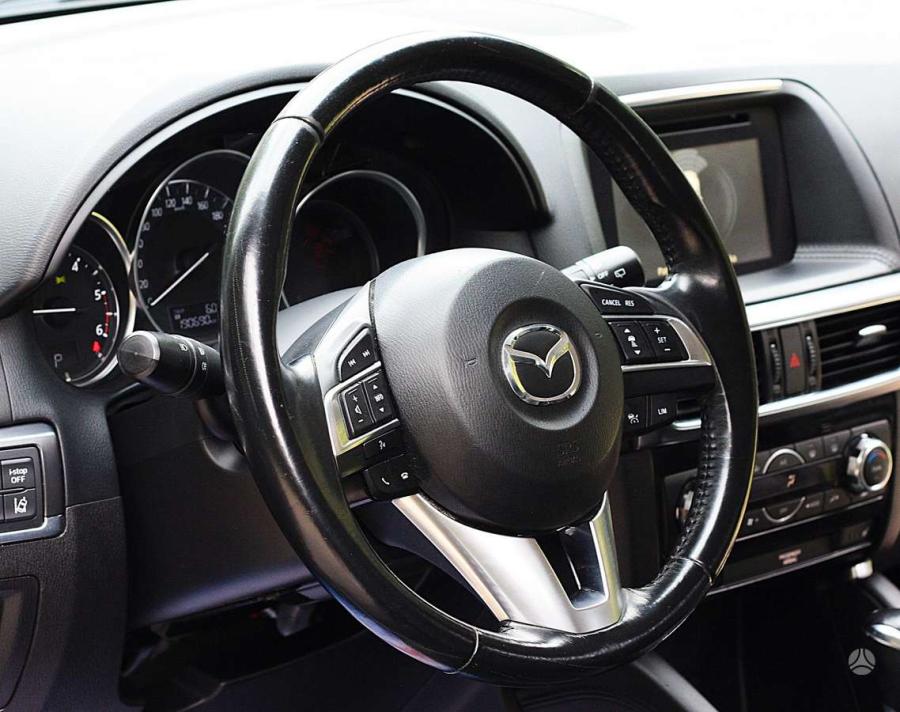 Blue Mazda CX-5 2015 in Kretinga, with an engine capacity of 2.19 L and mileage of 191 thousand km for 8599 €, photo 23 on AUTOMOTO.COM.LV