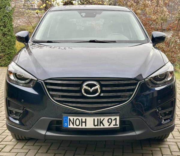 Zils Mazda CX-5 2016 Kauņa, ar dzinēja tilpumu 2.19 L un nobraukumu 178 tūkst. km par 9490 €, foto 2 vietnē AUTOMOTO.COM.LV