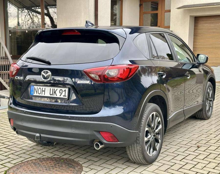 Blue Mazda CX-5 2016 in Kaunas, with an engine capacity of 2.19 L and mileage of 178 thousand km for 9490 €, photo 5 on AUTOMOTO.COM.LV