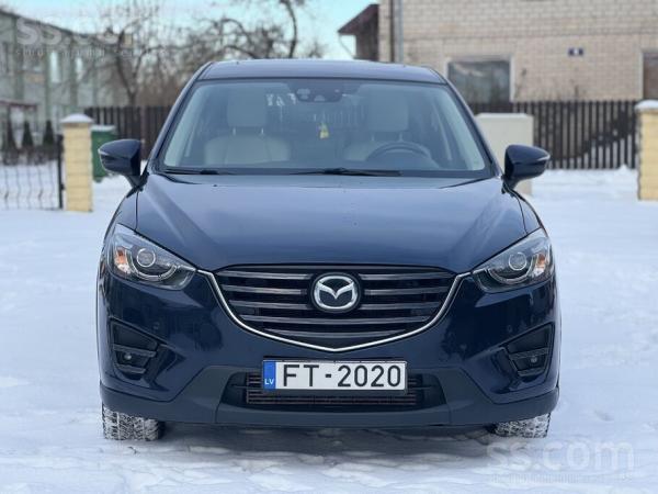 Blue Mazda CX-5 2016 in Talsi, with an engine capacity of 2.20 L and mileage of 207 thousand km for 9500 €, photo 1 on AUTOMOTO.COM.LV