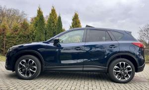 Blue Mazda CX-5 2016 in Kaunas, with an engine capacity of 2.19 L and mileage of 178 thousand km for 9490 €, photo 6 on AUTOMOTO.COM.LV