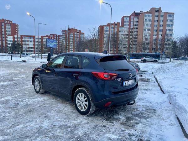 Zils Mazda CX-5 2016 Klaipėda, ar dzinēja tilpumu 2.19 L un nobraukumu 260 tūkst. km par 10000 €, foto 4 vietnē AUTOMOTO.COM.LV