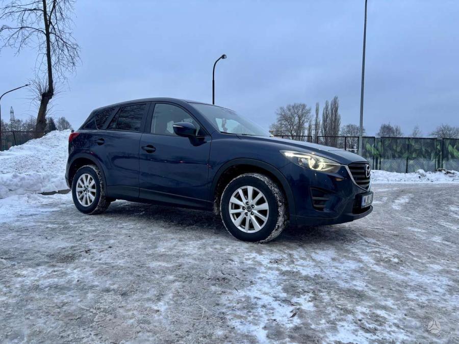 Zils Mazda CX-5 2016 Klaipėda, ar dzinēja tilpumu 2.19 L un nobraukumu 260 tūkst. km par 10000 €, foto 15 vietnē AUTOMOTO.COM.LV
