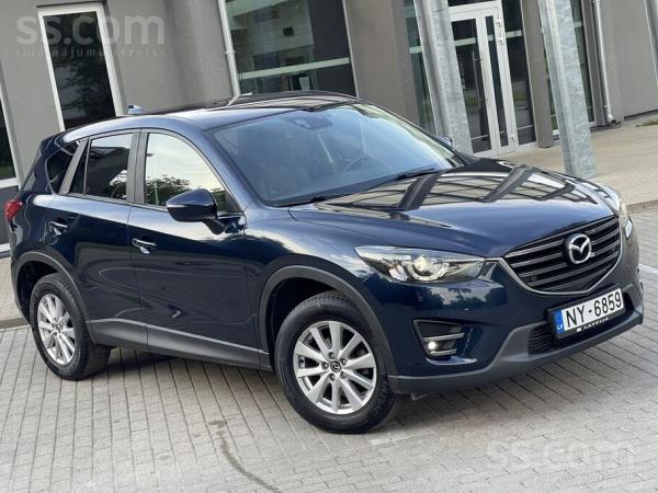 Zils Mazda CX-5 2016 Jūrmala, ar dzinēja tilpumu 2.20 L un nobraukumu 0 tūkst. km par 9250 €, foto 4 vietnē AUTOMOTO.COM.LV