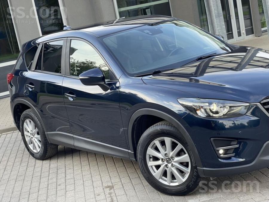Blue Mazda CX-5 2016 in Jurmala, with an engine capacity of 2.20 L and mileage of 0 thousand km for 9250 €, photo 16 on AUTOMOTO.COM.LV