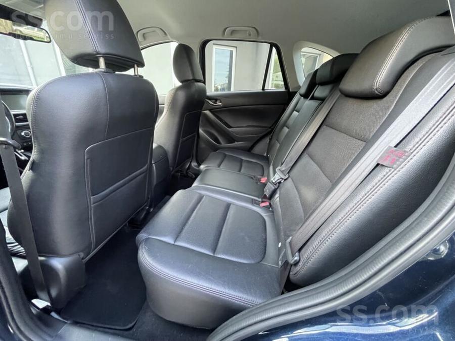 Blue Mazda CX-5 2016 in Jurmala, with an engine capacity of 2.20 L and mileage of 0 thousand km for 9250 €, photo 24 on AUTOMOTO.COM.LV