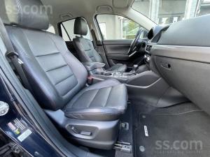 Blue Mazda CX-5 2016 in Jurmala, with an engine capacity of 2.20 L and mileage of 0 thousand km for 9250 €, photo 27 on AUTOMOTO.COM.LV