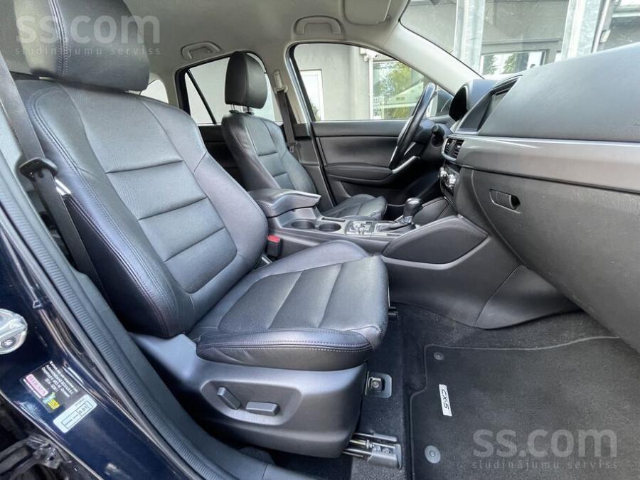 Blue Mazda CX-5 2016 in Jurmala, with an engine capacity of 2.20 L and mileage of 0 thousand km for 9250 €, photo 27 on AUTOMOTO.COM.LV