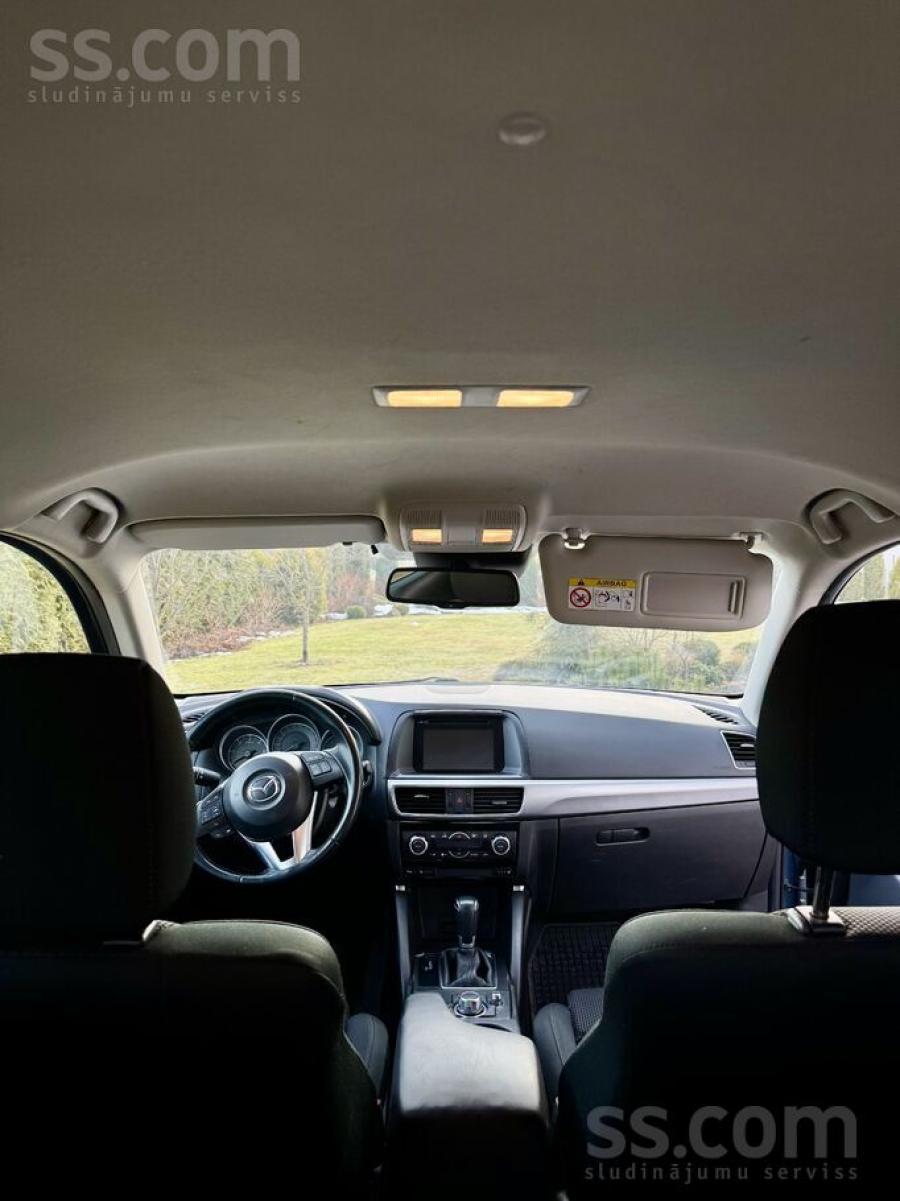 Zils Mazda CX-5 2016 Rīga, ar dzinēja tilpumu 2.20 L un nobraukumu 160 tūkst. km par 9000 €, foto 5 vietnē AUTOMOTO.COM.LV