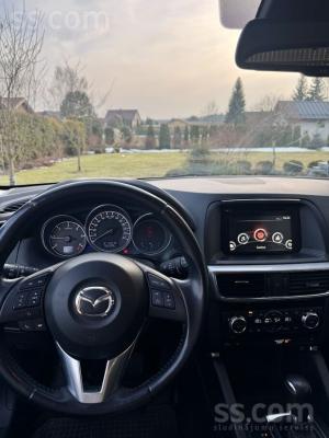 Zils Mazda CX-5 2016 Rīga, ar dzinēja tilpumu 2.20 L un nobraukumu 160 tūkst. km par 9000 €, foto 7 vietnē AUTOMOTO.COM.LV