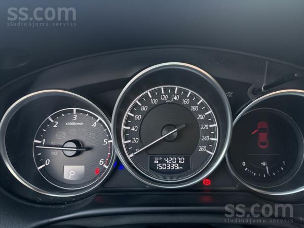 Синий Мазда СХ-5 2016 в Рига, объемом двигателя 2.20 л и пробегом 160 тыс. км за 9000 €, фото 7 на AUTOMOTO.COM.LV