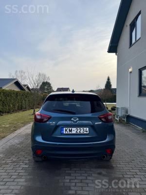 Zils Mazda CX-5 2016 Rīga, ar dzinēja tilpumu 2.20 L un nobraukumu 160 tūkst. km par 9000 €, foto 9 vietnē AUTOMOTO.COM.LV