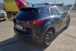 Zils Mazda CX-5 2016 Daugavpils, ar dzinēja tilpumu 2.20 L un nobraukumu 198 tūkst. km par 9100 €, foto 4 vietnē AUTOMOTO.COM.LV