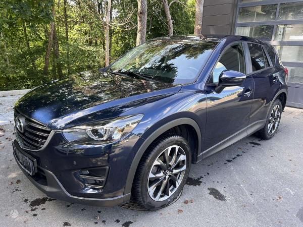 Zils Mazda CX-5 2016 Utena, ar dzinēja tilpumu 2.19 L un nobraukumu 170 tūkst. km par 6500 €, foto 2 vietnē AUTOMOTO.COM.LV