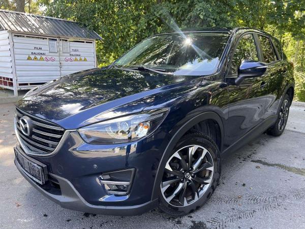 Zils Mazda CX-5 2016 Utena, ar dzinēja tilpumu 2.19 L un nobraukumu 170 tūkst. km par 6500 €, foto 3 vietnē AUTOMOTO.COM.LV