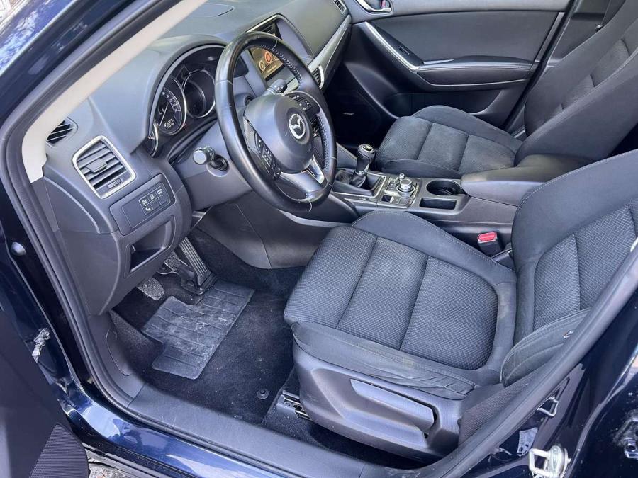 Blue Mazda CX-5 2016 in Utena, with an engine capacity of 2.19 L and mileage of 170 thousand km for 6500 €, photo 17 on AUTOMOTO.COM.LV