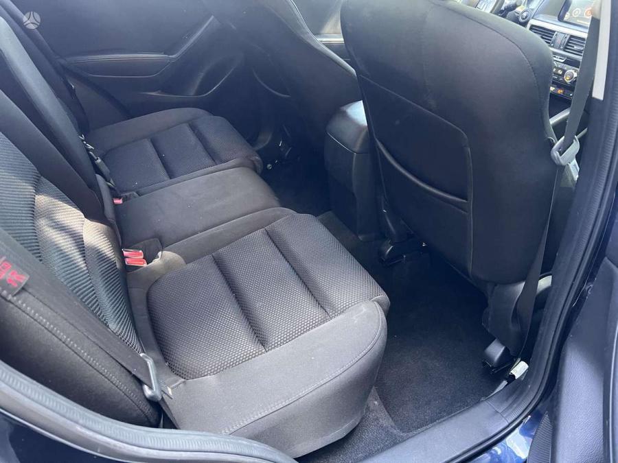 Blue Mazda CX-5 2016 in Utena, with an engine capacity of 2.19 L and mileage of 170 thousand km for 6500 €, photo 19 on AUTOMOTO.COM.LV