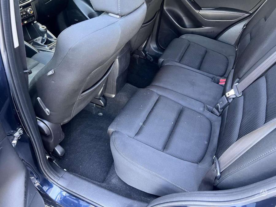 Blue Mazda CX-5 2016 in Utena, with an engine capacity of 2.19 L and mileage of 170 thousand km for 6500 €, photo 20 on AUTOMOTO.COM.LV