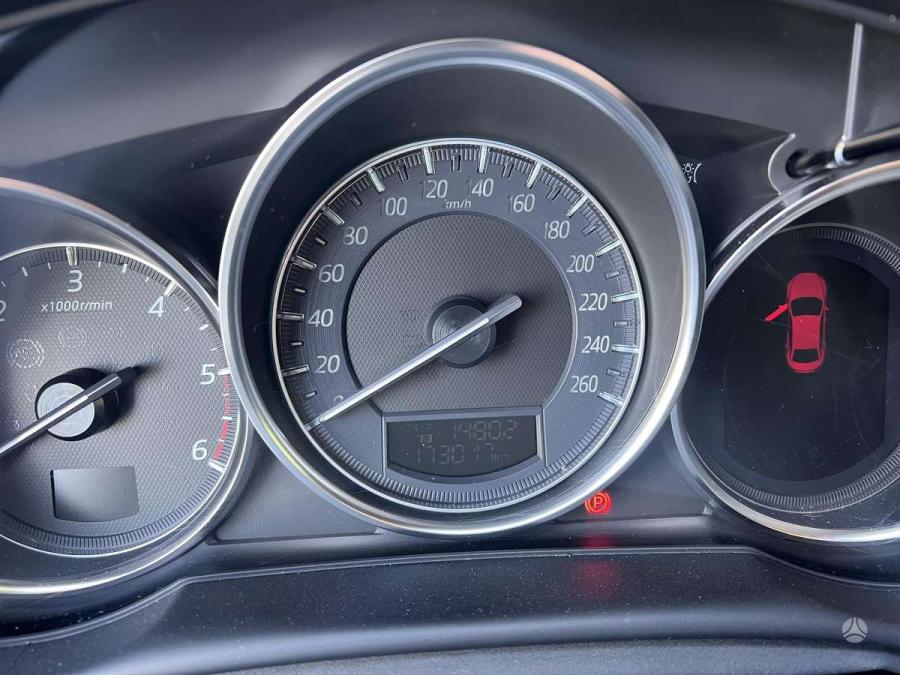 Blue Mazda CX-5 2016 in Utena, with an engine capacity of 2.19 L and mileage of 170 thousand km for 6500 €, photo 25 on AUTOMOTO.COM.LV