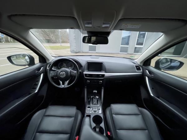 Zils Mazda CX-5 2016 Rīga, ar dzinēja tilpumu 2.20 L un nobraukumu 215 tūkst. km par 12450 €, foto 4 vietnē AUTOMOTO.COM.LV