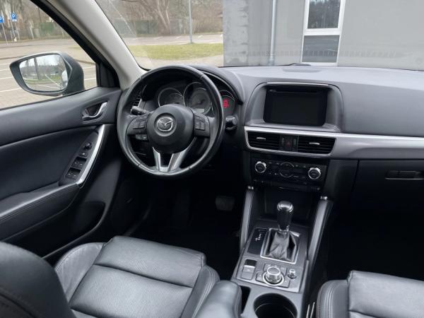 Zils Mazda CX-5 2016 Rīga, ar dzinēja tilpumu 2.20 L un nobraukumu 215 tūkst. km par 12450 €, foto 5 vietnē AUTOMOTO.COM.LV