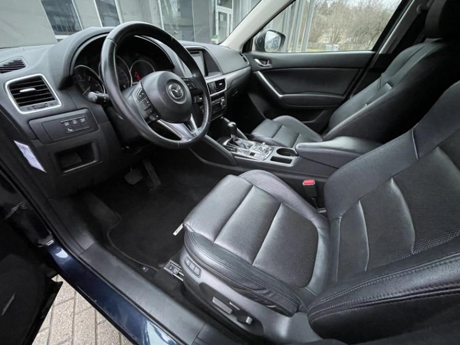 Blue Mazda CX-5 2016 in Riga, with an engine capacity of 2.20 L and mileage of 215 thousand km for 12450 €, photo 18 on AUTOMOTO.COM.LV