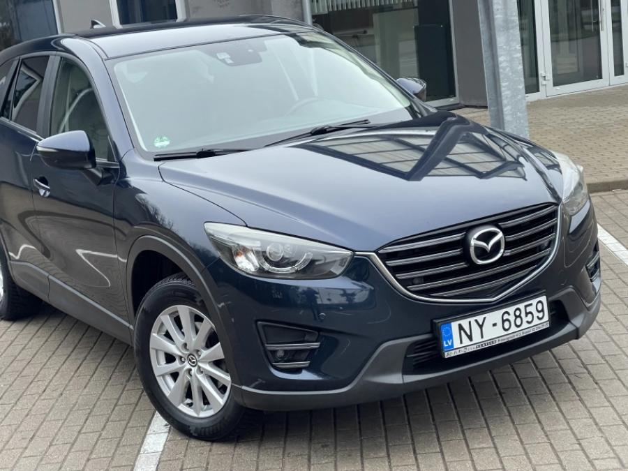 Blue Mazda CX-5 2016 in Riga, with an engine capacity of 2.20 L and mileage of 215 thousand km for 12450 €, photo 31 on AUTOMOTO.COM.LV