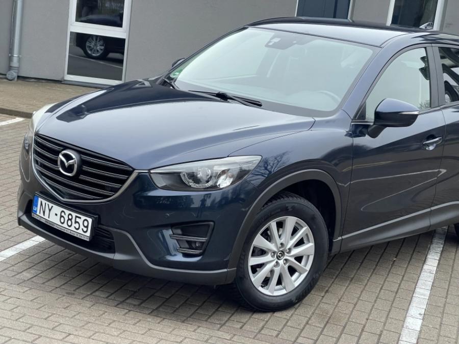 Blue Mazda CX-5 2016 in Riga, with an engine capacity of 2.20 L and mileage of 215 thousand km for 12450 €, photo 35 on AUTOMOTO.COM.LV