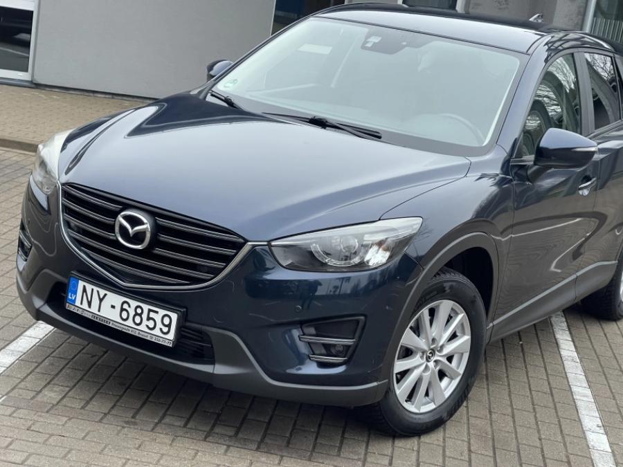 Blue Mazda CX-5 2016 in Riga, with an engine capacity of 2.20 L and mileage of 215 thousand km for 12450 €, photo 36 on AUTOMOTO.COM.LV