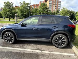 Blue Mazda CX-5 2016 in Klaipeda, with an engine capacity of 2.20 L and mileage of 260 thousand km for 8000 €, photo 3 on AUTOMOTO.COM.LV
