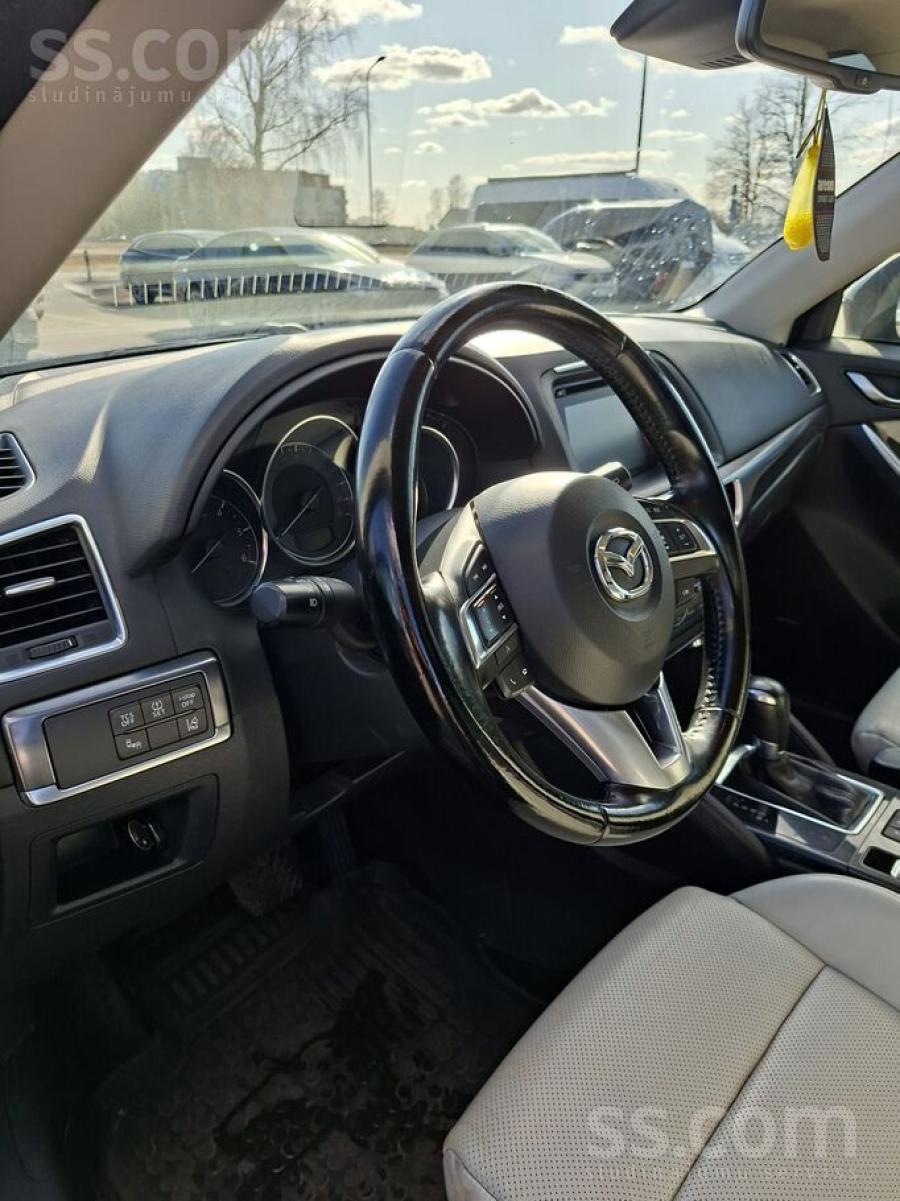 Zils Mazda CX-5 2016 Rīga, ar dzinēja tilpumu 2.20 L un nobraukumu 209 tūkst. km par 8300 €, foto 7 vietnē AUTOMOTO.COM.LV