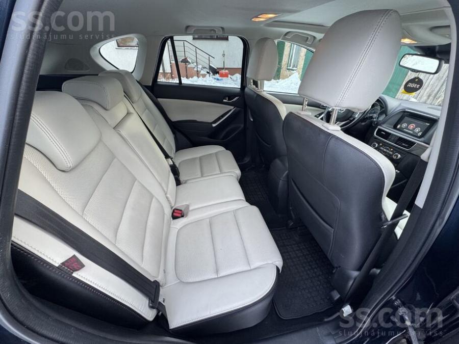 Zils Mazda CX-5 2016 Rīga, ar dzinēja tilpumu 2.20 L un nobraukumu 209 tūkst. km par 8300 €, foto 8 vietnē AUTOMOTO.COM.LV