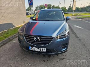 Zils Mazda CX-5 2017 Rīga, ar dzinēja tilpumu 2.00 L un nobraukumu 54 tūkst. km par 19800 €, foto 2 vietnē AUTOMOTO.COM.LV