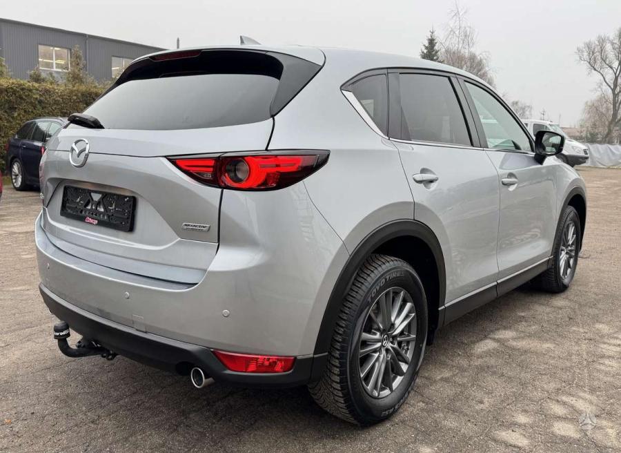 Zils Mazda CX-5 2017 Panevēža, ar dzinēja tilpumu 2.19 L un nobraukumu 186 tūkst. km par 10300 €, foto 6 vietnē AUTOMOTO.COM.LV