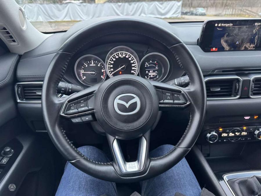 Zils Mazda CX-5 2017 Panevēža, ar dzinēja tilpumu 2.19 L un nobraukumu 186 tūkst. km par 10300 €, foto 8 vietnē AUTOMOTO.COM.LV