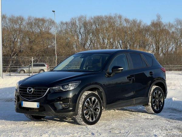 Zils Mazda CX-5 2017 Tauragė, ar dzinēja tilpumu 2.20 L un nobraukumu 212 tūkst. km par 7900 €, foto 1 vietnē AUTOMOTO.COM.LV