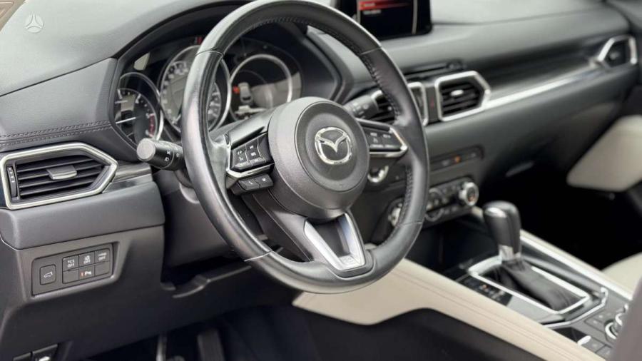 Blue Mazda CX-5 2017 in Telschi, with an engine capacity of 2.19 L and mileage of 192 thousand km for 14700 €, photo 12 on AUTOMOTO.COM.LV