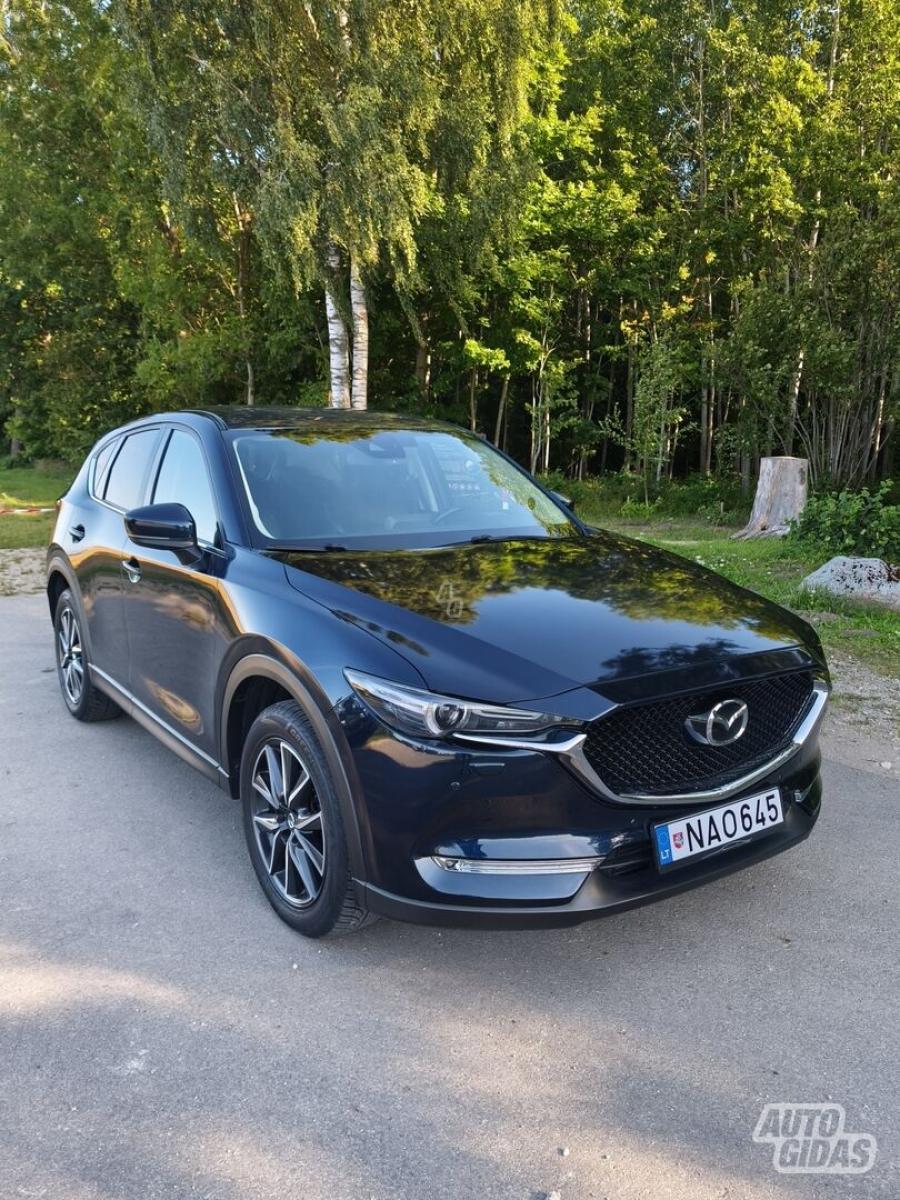 Blue Mazda CX-5 2017 in Siauliai, with an engine capacity of 2.20 L and mileage of 200 thousand km for 11500 €, photo 3 on AUTOMOTO.COM.LV