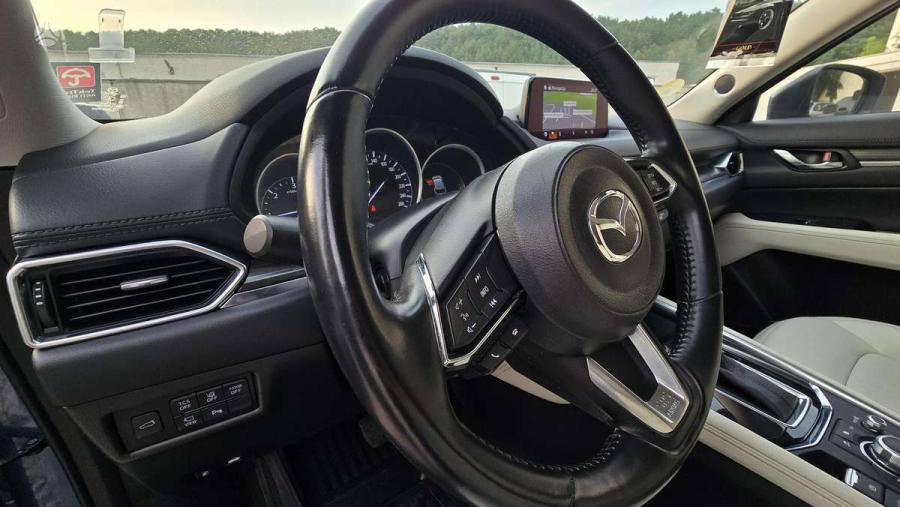 Blue Mazda CX-5 2018 in Kaunas, with an engine capacity of 2.19 L and mileage of 164 thousand km for 13499 €, photo 10 on AUTOMOTO.COM.LV