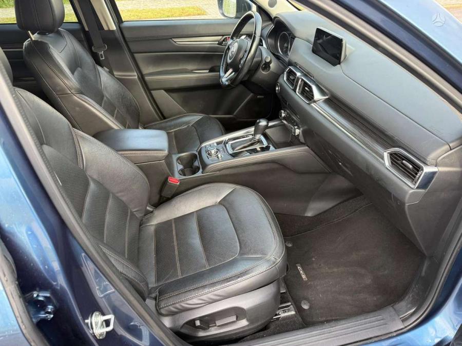 Zils Mazda CX-5 2018 Marijampole, ar dzinēja tilpumu 2.19 L un nobraukumu 320 tūkst. km par 9500 €, foto 12 vietnē AUTOMOTO.COM.LV