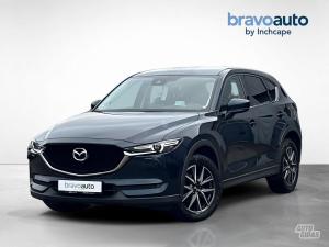 Синий Мазда СХ-5 2018 в Каунас, объемом двигателя 2.50 л и пробегом 128 тыс. км за 19772 €, фото  на AUTOMOTO.COM.LV