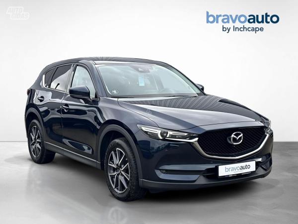 Mazda CX-5 2018 in Kaunas on AUTOMOTO.COM.LV Blue Mazda CX-5 2018 in Kaunas, with an engine capacity of 2.50 L and mileage of 128 thousand km for 19772 €, photo 8 on AUTOMOTO.COM.LV