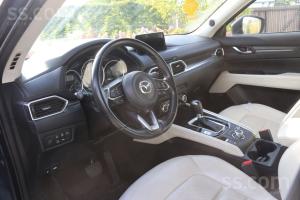 Zils Mazda CX-5 2019 Jelgava, ar dzinēja tilpumu 2.50 L un nobraukumu 62 tūkst. km par 16200 €, foto 6 vietnē AUTOMOTO.COM.LV