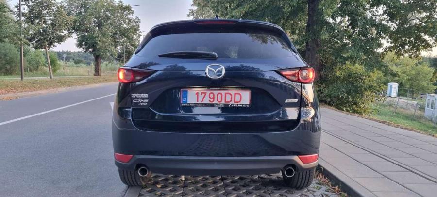 Синий Мазда СХ-5 2019 в Каунас, объемом двигателя 2.49 л и пробегом 177 тыс. км за 16850 €, фото 4 на AUTOMOTO.COM.LV