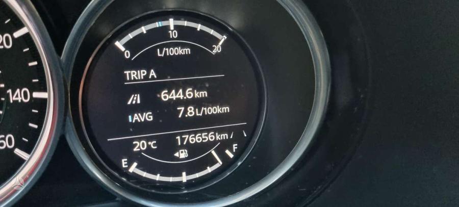 Синий Мазда СХ-5 2019 в Каунас, объемом двигателя 2.49 л и пробегом 177 тыс. км за 16850 €, фото 14 на AUTOMOTO.COM.LV