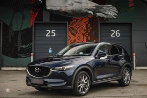 Blue Mazda CX-5 2019 in Kaunas, with an engine capacity of 2.49 L and mileage of 109 thousand km for 19500 €, photo 3 on AUTOMOTO.COM.LV