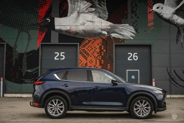 Zils Mazda CX-5 2019 Kauņa, ar dzinēja tilpumu 2.49 L un nobraukumu 109 tūkst. km par 19500 €, foto 7 vietnē AUTOMOTO.COM.LV