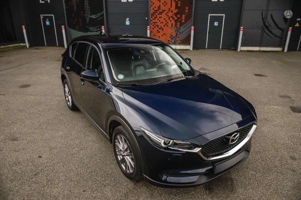 Zils Mazda CX-5 2019 Kauņa, ar dzinēja tilpumu 2.49 L un nobraukumu 109 tūkst. km par 19500 €, foto 8 vietnē AUTOMOTO.COM.LV